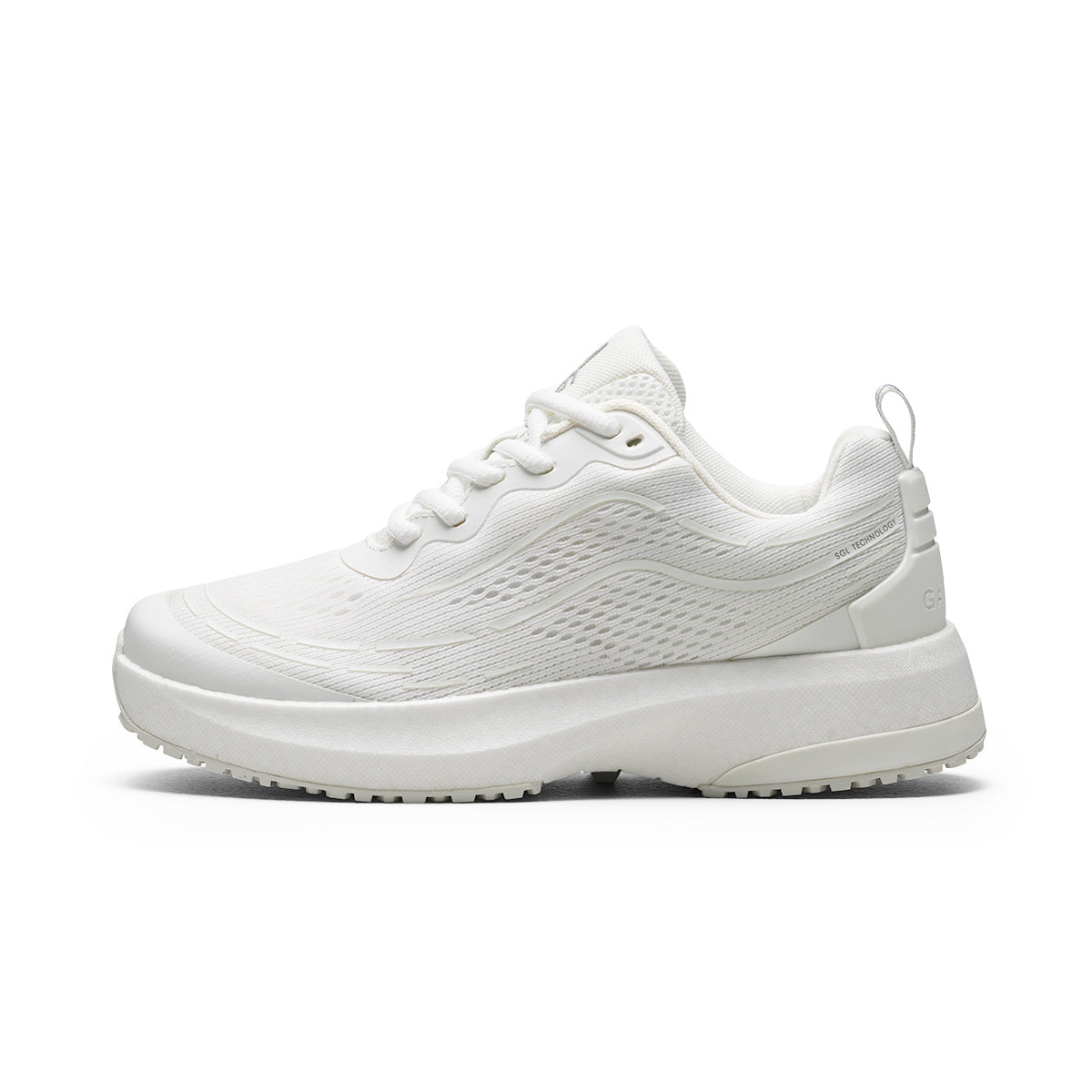 Lunar Lite - helhvit | Luftige sneakers på nett | Gaitline – Gaitline NO